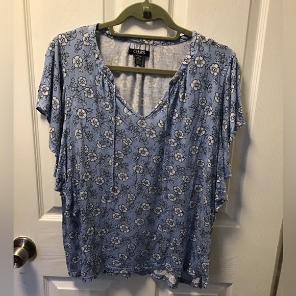 Chaps | Tops | Chaps Blouse Xl | Poshmark